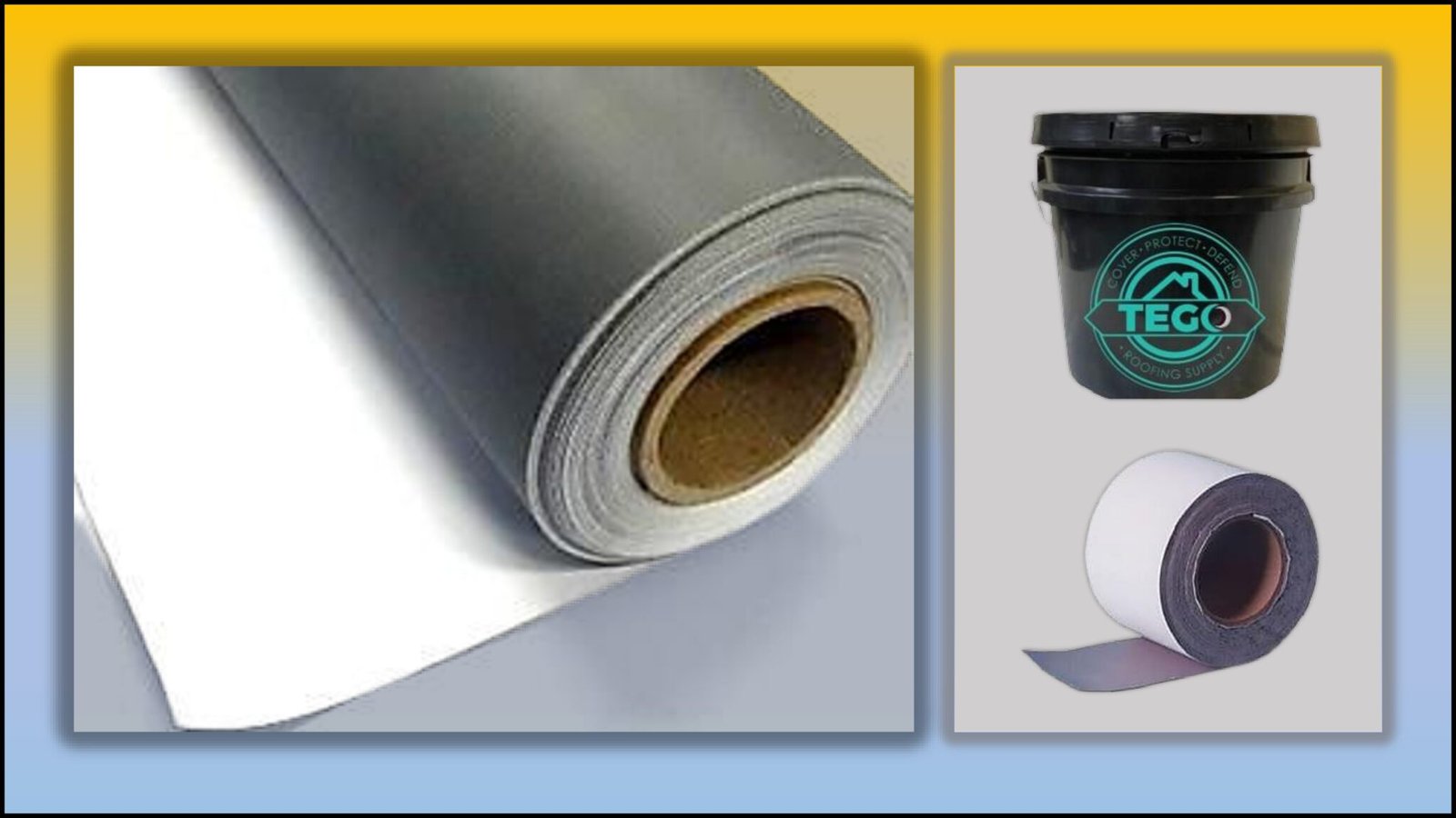 45 mil TPO Roof Kit | White - Tego Roofing Supply